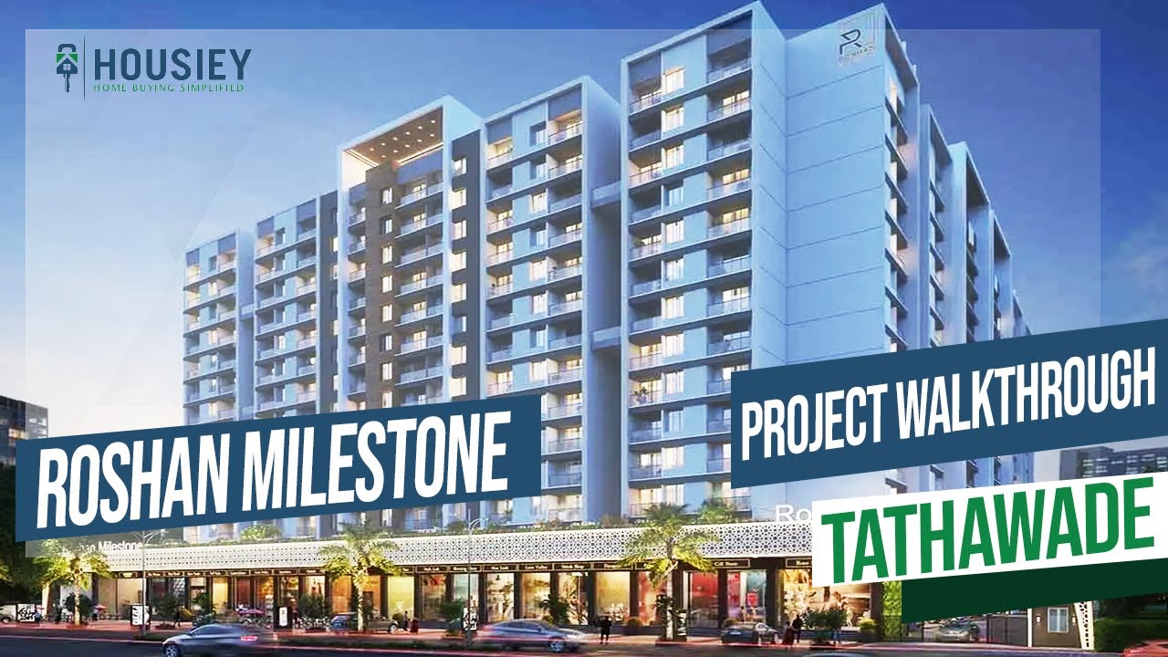 Roshan Milestone Tathawade | Actual Location Tour | Roshan Realty Pune ...