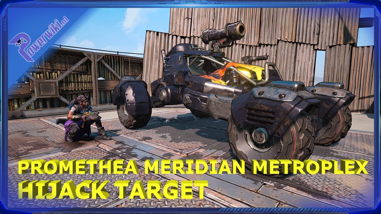 Borderlands 3 - Hijack Target - Promethea Meridian Metroplex - YouTube