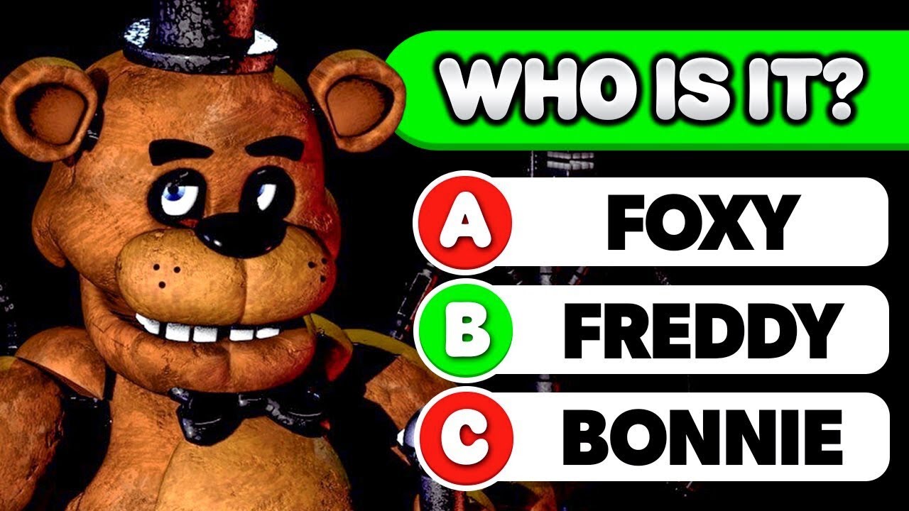 Ultimate FNAF Quiz: 20 Questions To Test Your Knowledge🐻😀 | FNAF QUIZ 🎩 ...
