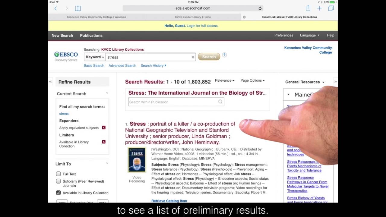 How To Access Library Resources - YouTube