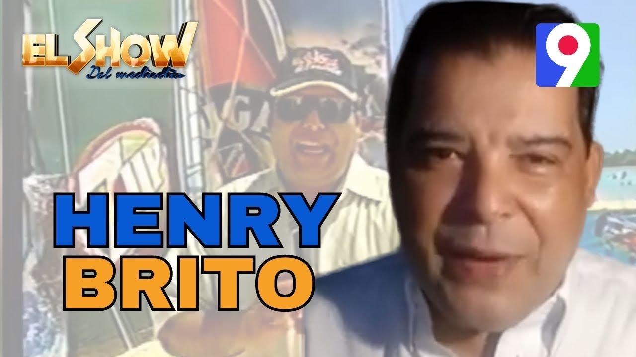 Henry Brito envía mensaje de felicitación en los 56 años del Show del Mediodía - YouTube