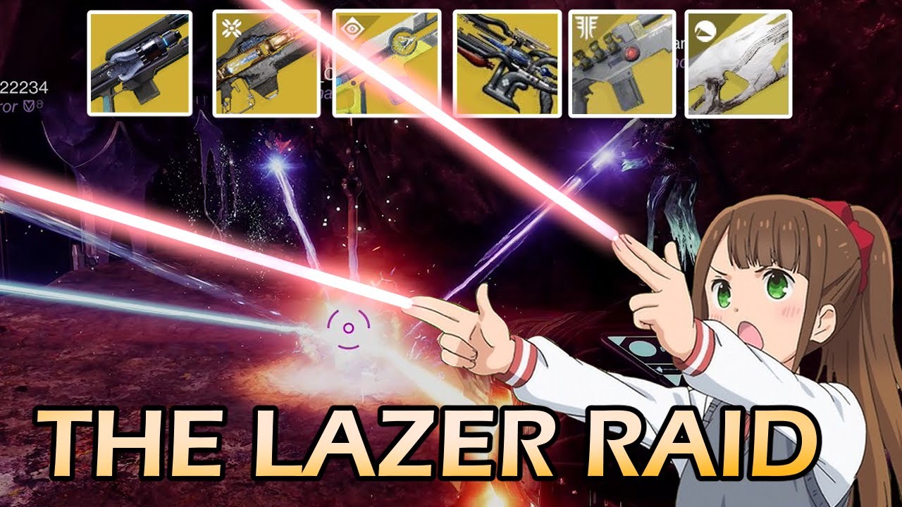 The Lazer Raid! - Using Exotic Trace Rifles in Last Wish! - YouTube