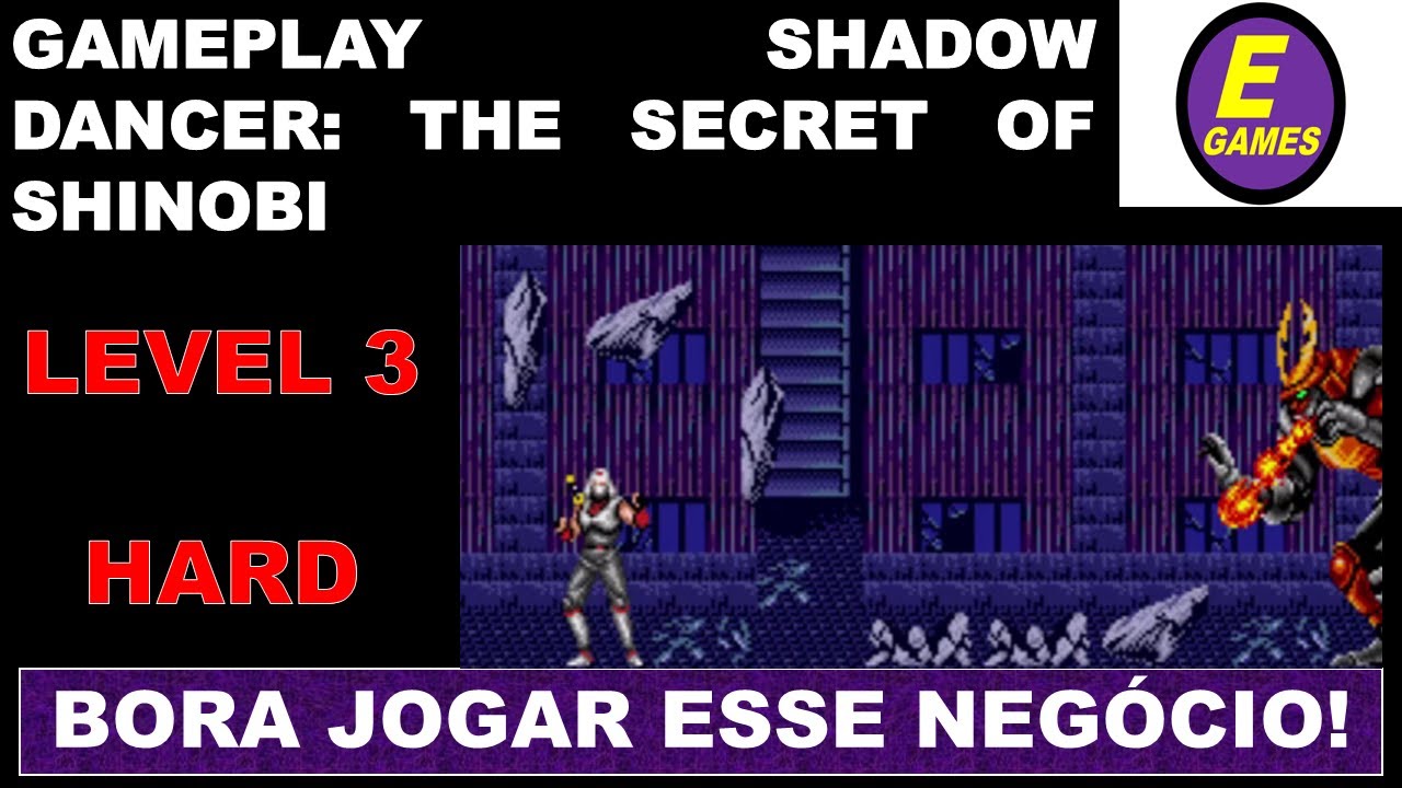 Gameplay Shadow Dancer: The Secret of Shinobi - Level 3 - YouTube