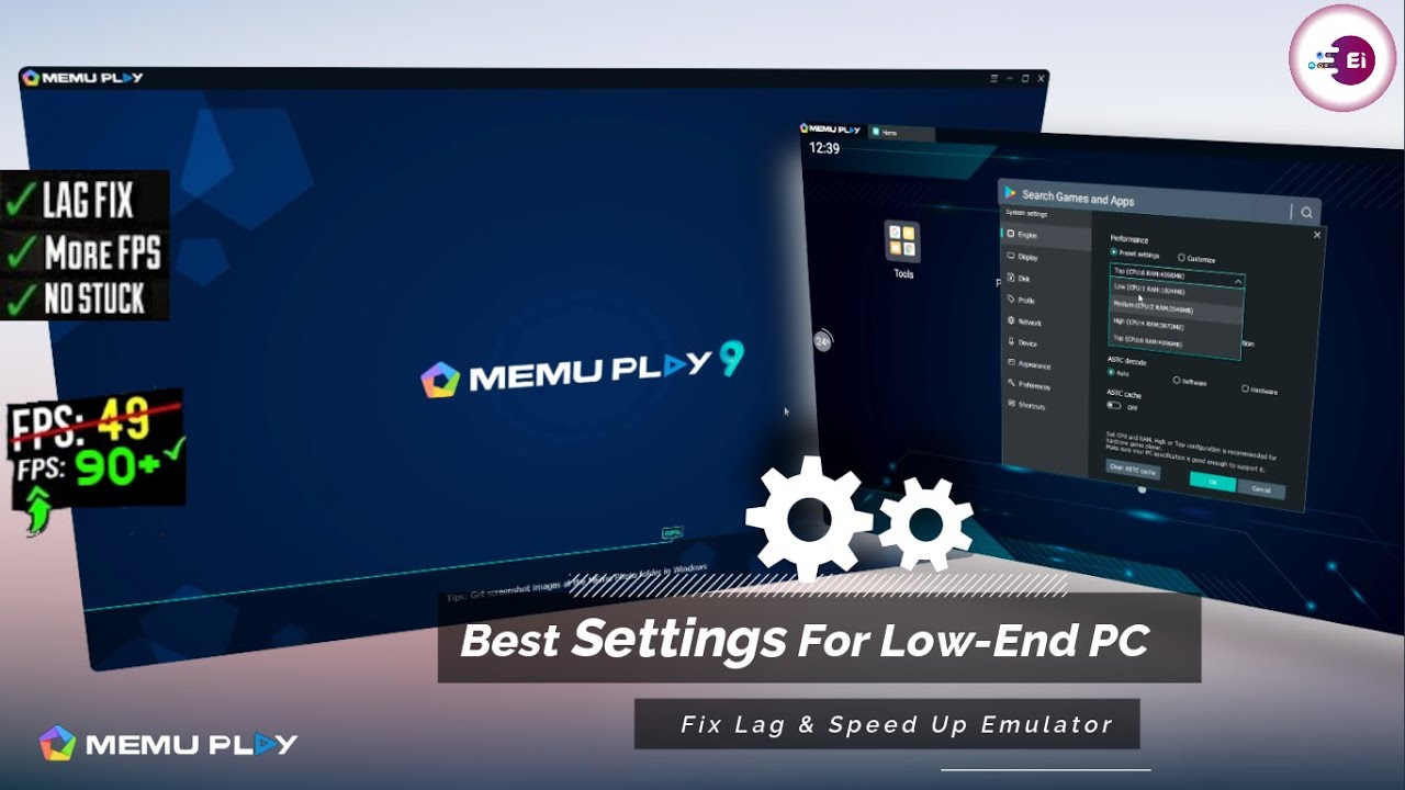 New MEmu Play 9 - Best Settings For Low End PC, Fix Lag & Boost ...