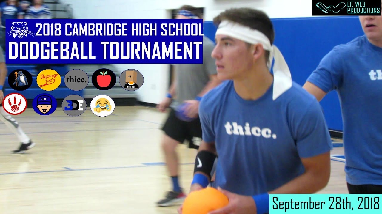 2018 Cambridge High School Dodgeball Tournament Highlight 9282018 Youtube
