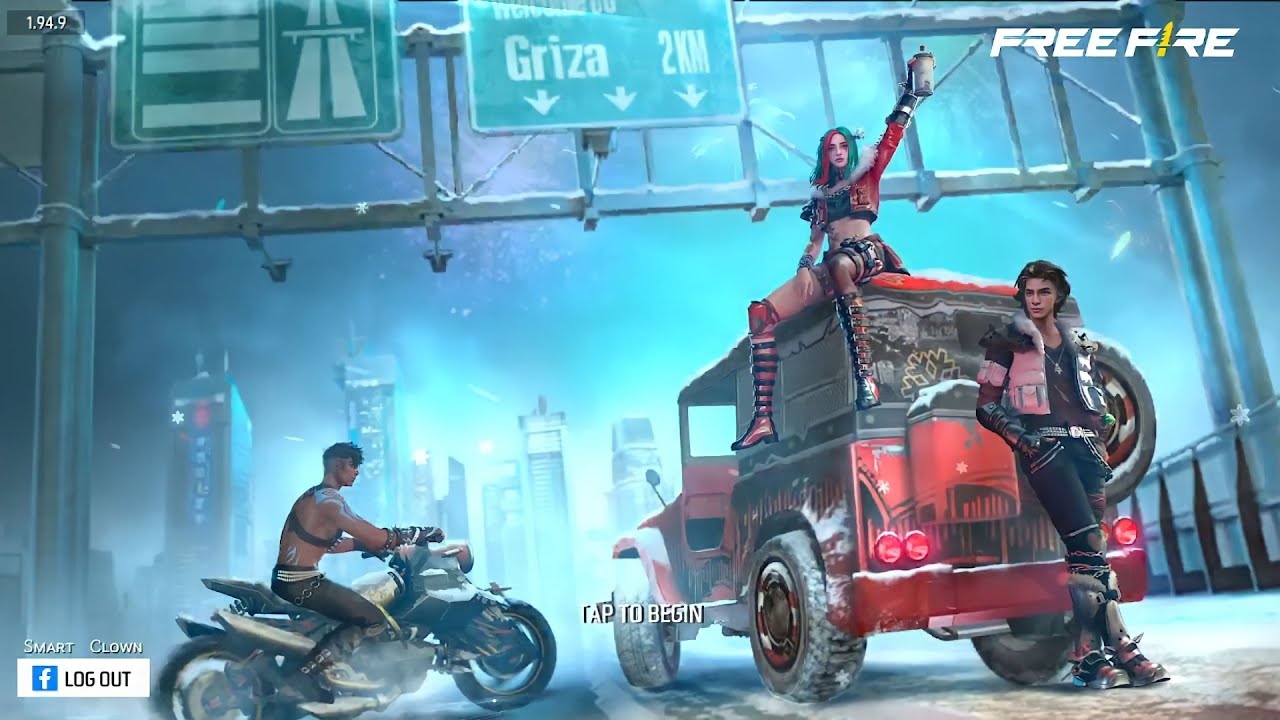 Free Fire New Lobby Song 2022 | winterlands 2022 New Update ( Theme ...