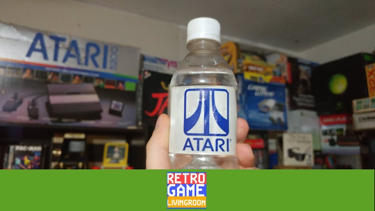 E3 2002 Atari Water Bottle - Quick look | Retro Game Living Room - YouTube