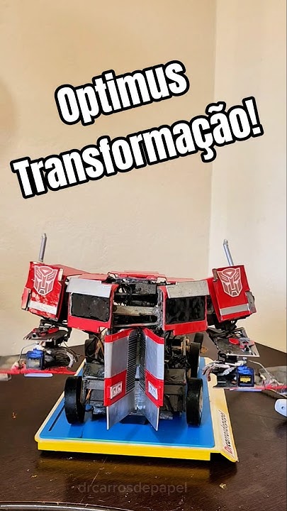 Optimus Prime Transformer #transformers #optimusprime #transformerstoys #arduino - YouTube