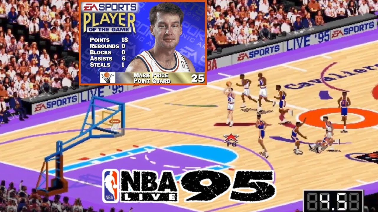 NBA Live 95 (PC) - Mark Price highlights - YouTube