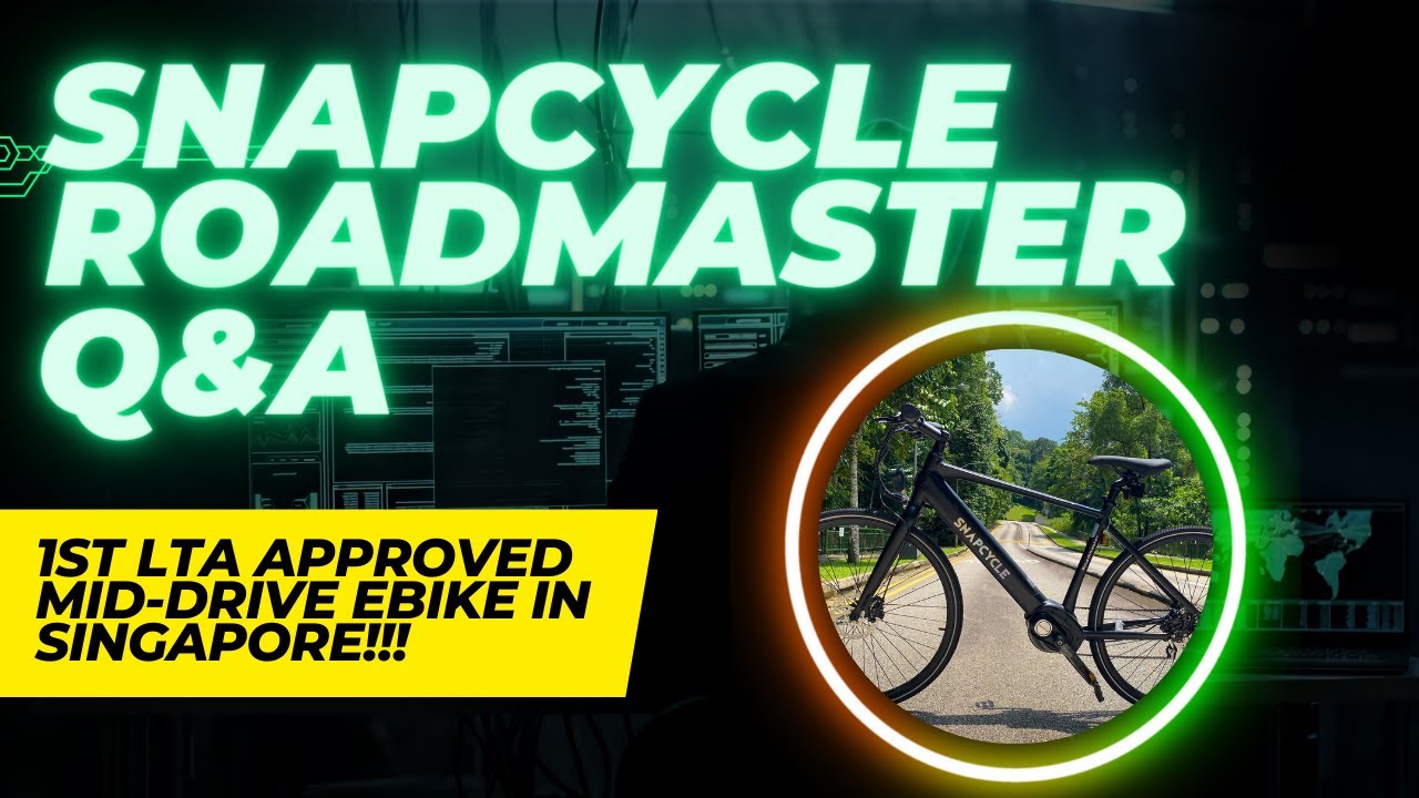 Realistic Reviews - Season 4 Episode 12 - Snapcycle Roadmaster: SG's first mid-drive ebike (LTA ...