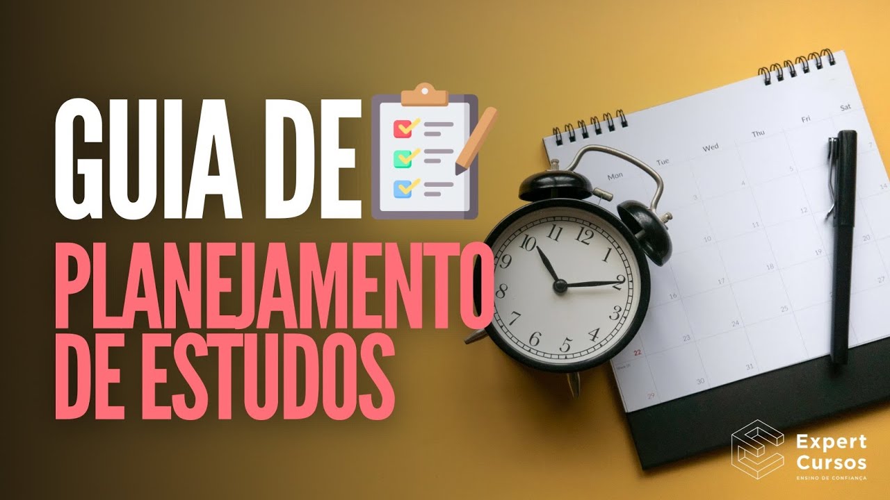 Guia de Planejamento de Estudos Expert Cursos - YouTube