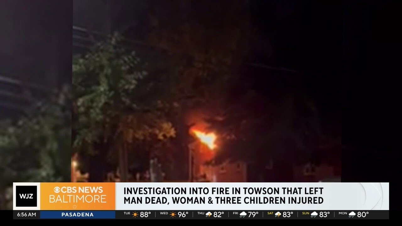 Investigation into deadly fire in Towson, and more top stories - YouTube