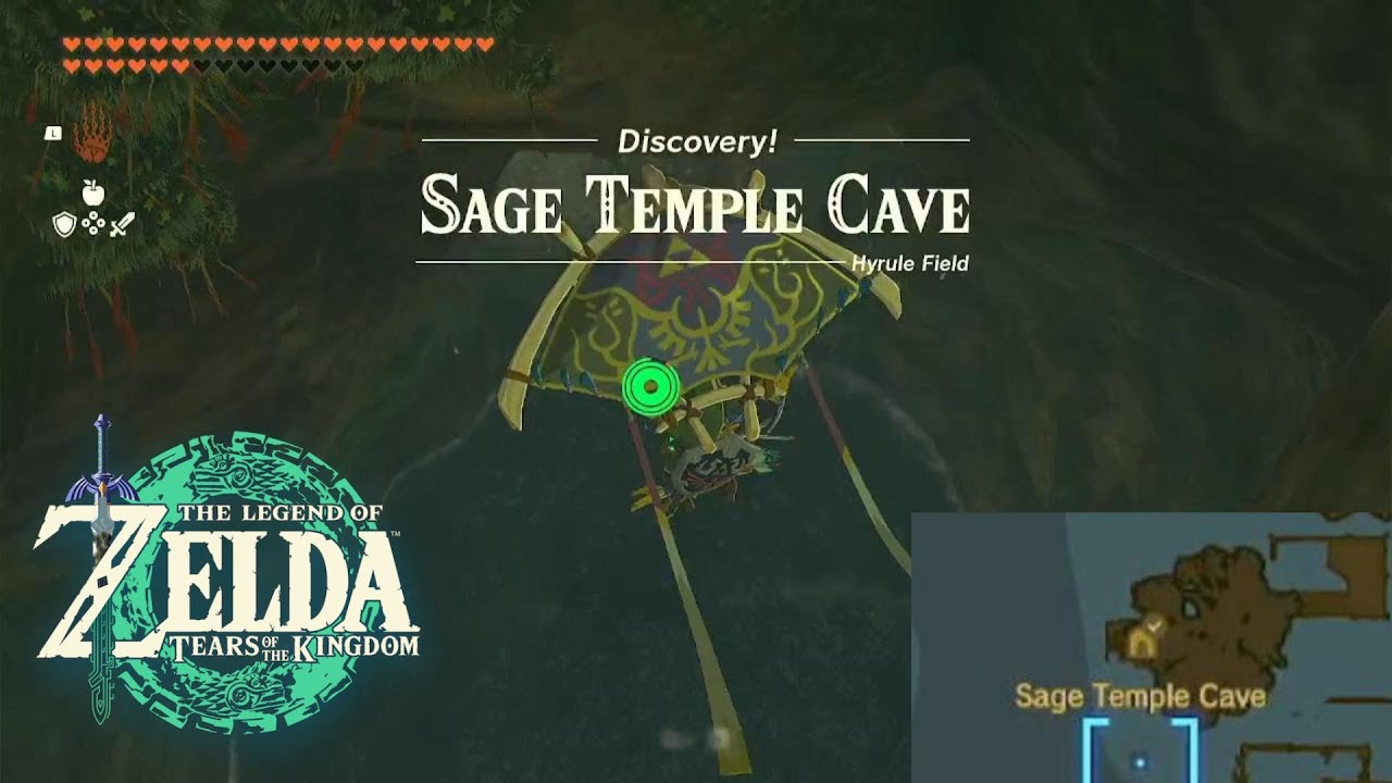 Sage Temple Cave (Legend of Zelda: Tears of The Kingdom) - YouTube