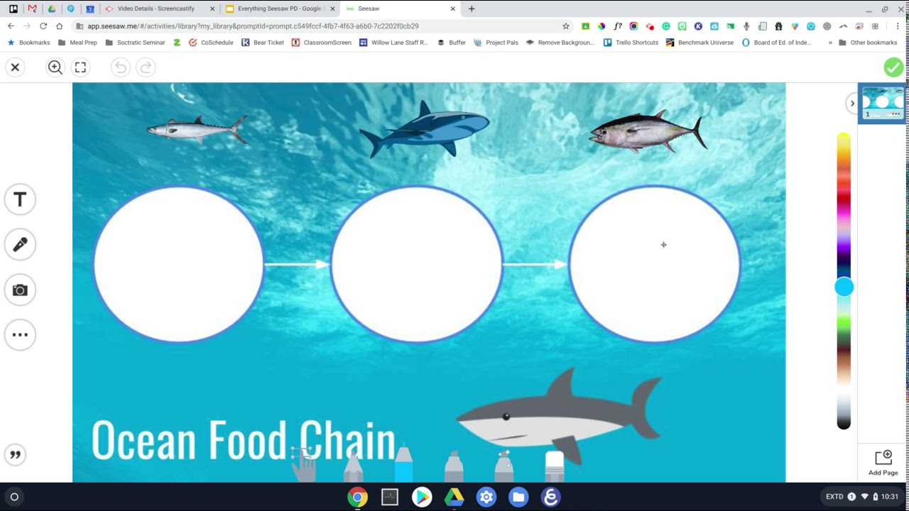 Seesaw Activities: Multi Page Activities - YouTube