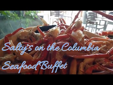 Salty's Incredible Seafood Buffet - Portland - YouTube