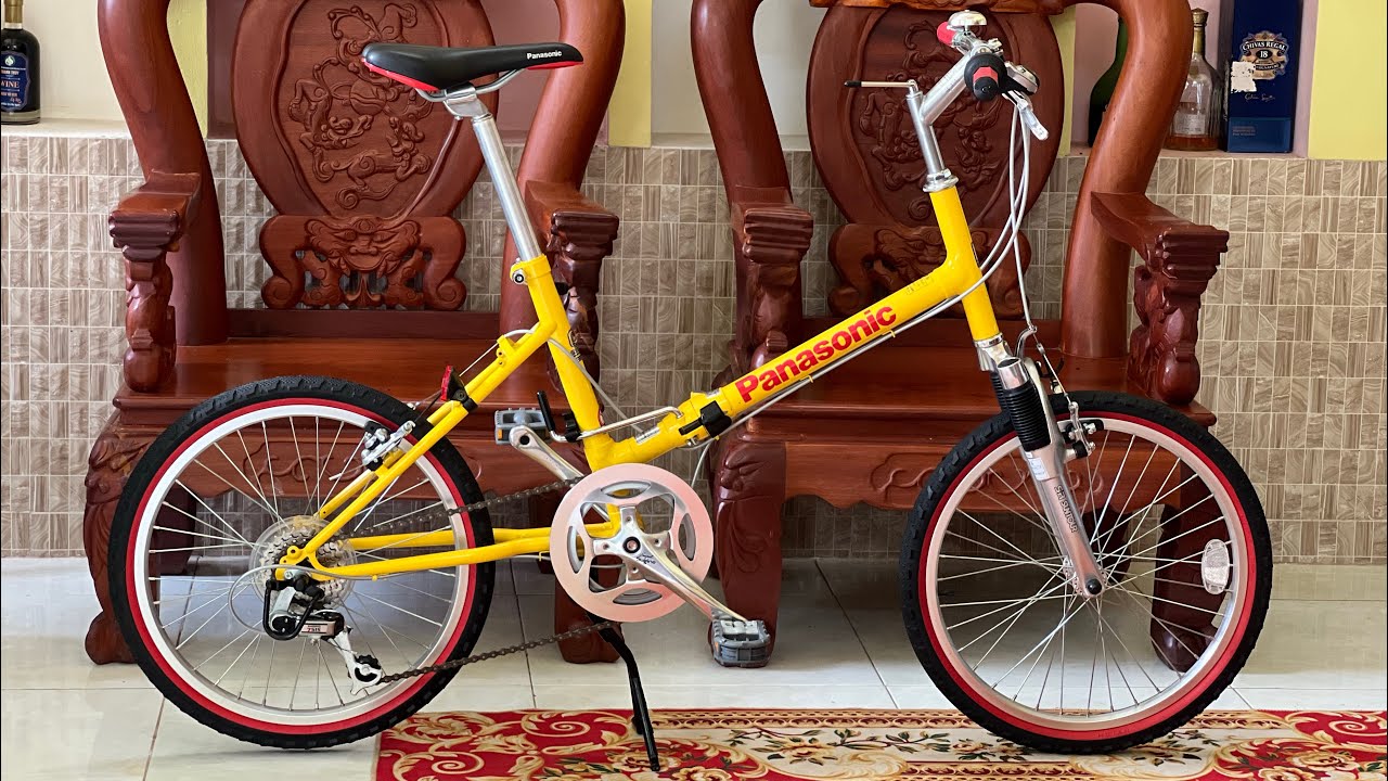 Panasonic Japan Folding Bike Since 1996 - YouTube