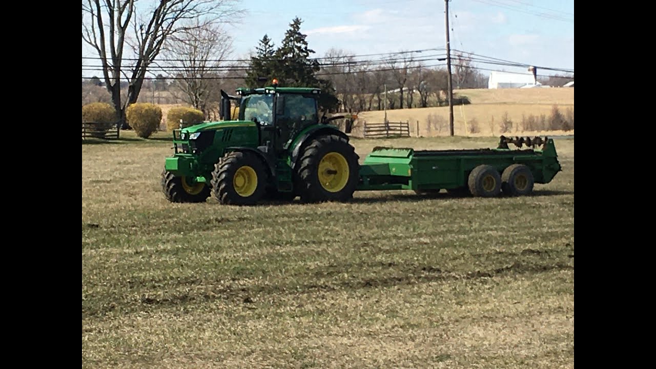 Debut of the John Deere 6215R Tractor!!! - YouTube
