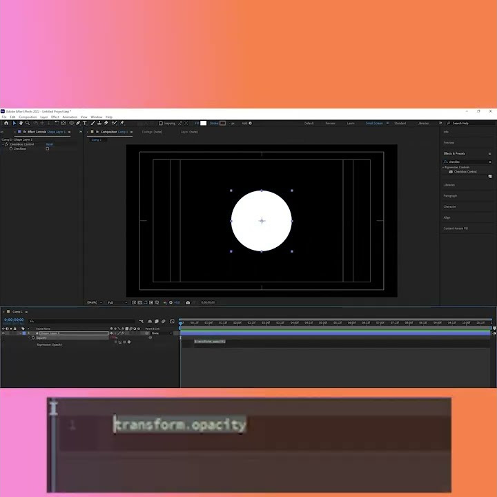 Control Layer with checkbox | After Effect - YouTube