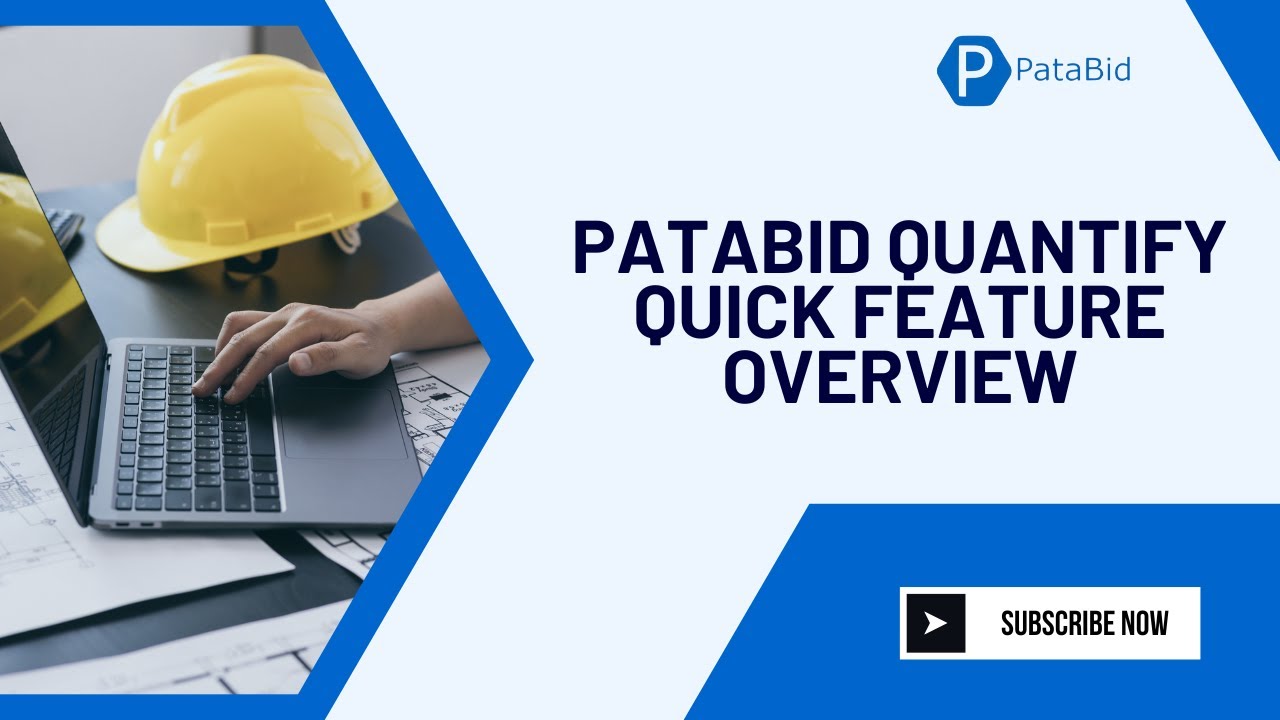 PataBid Quantify Electrical Estimating Software Promo - YouTube