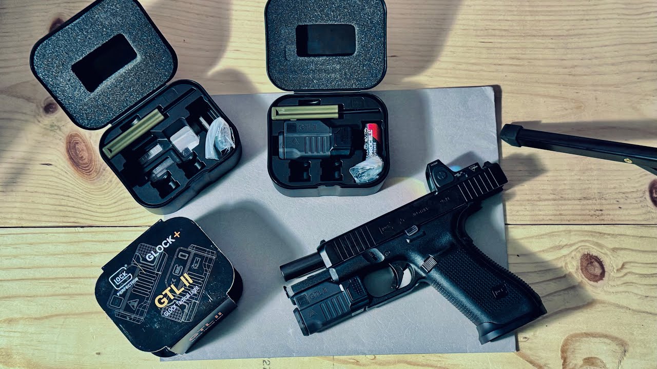The Brand New Glock Tactical Light II (GTL II) - YouTube
