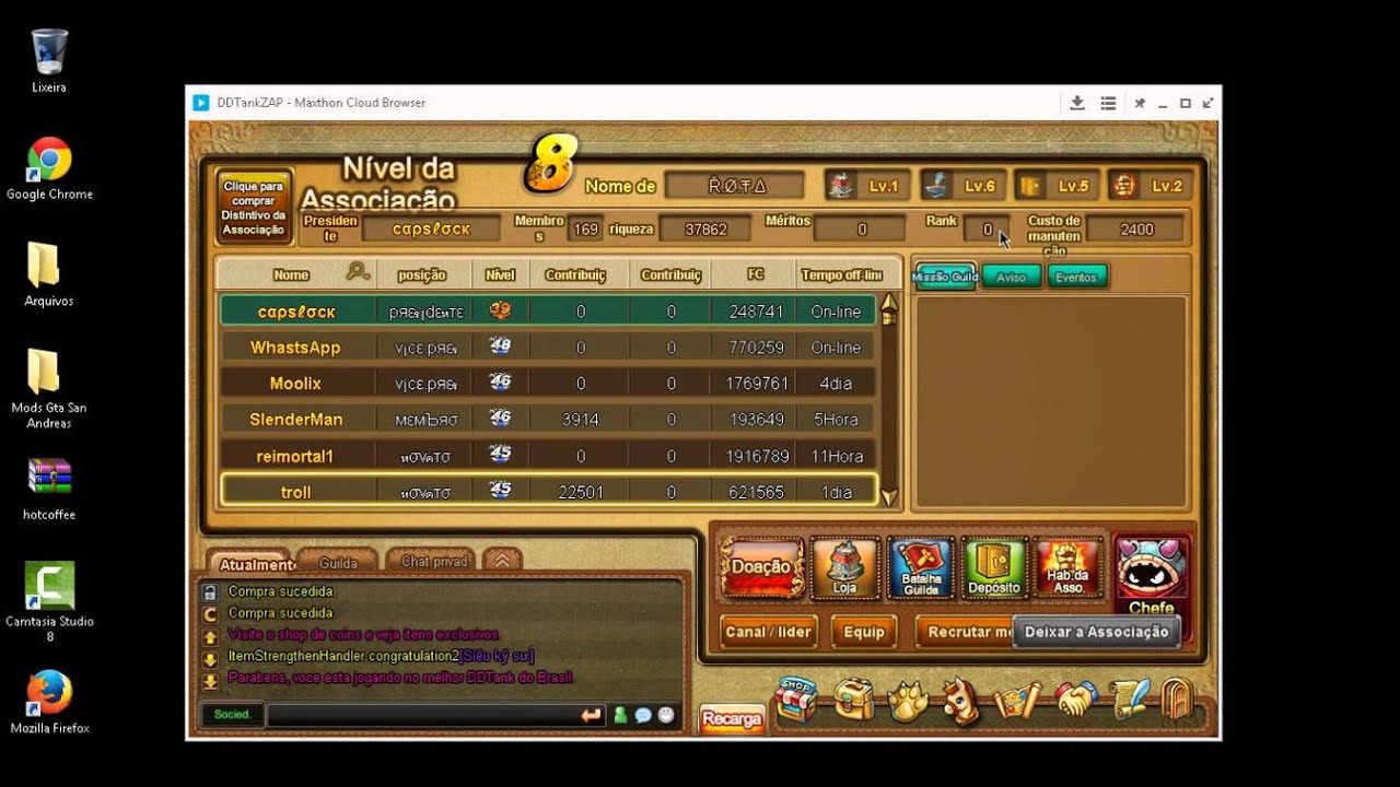 NOVO DDTANK PIRATA 2015/2016 SERVER NOVO!!!!! - YouTube