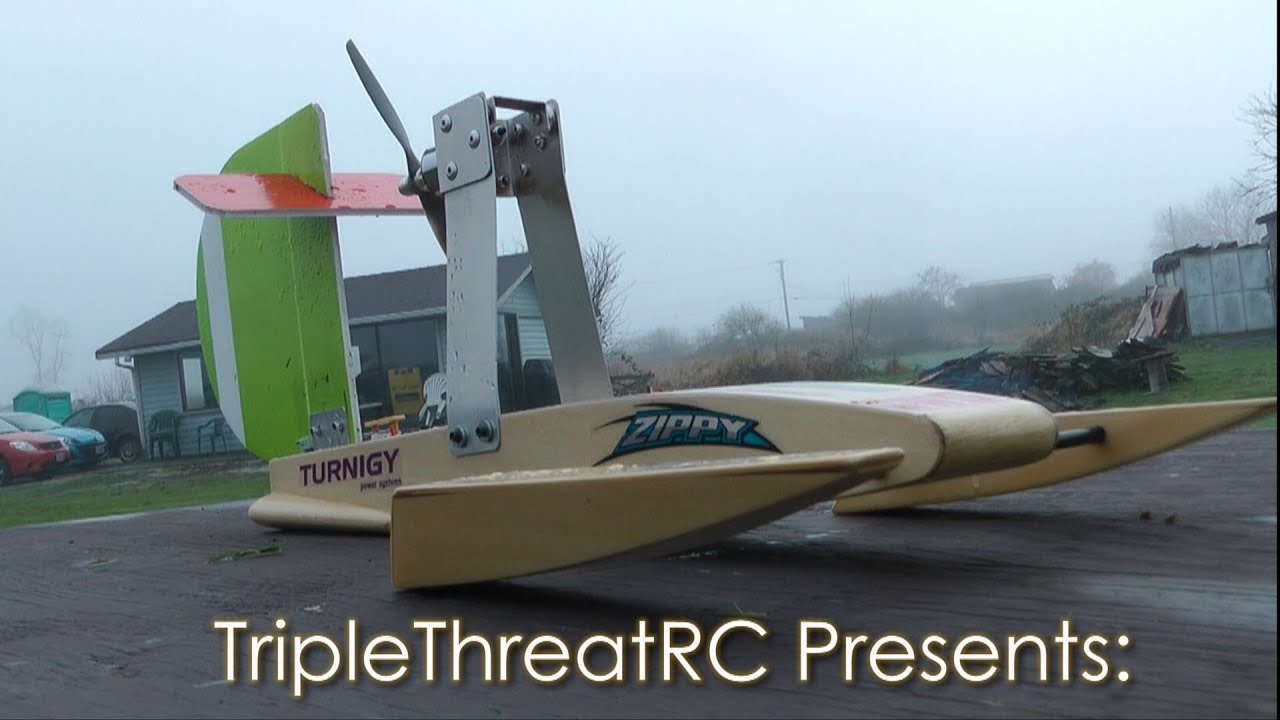 HobbyKing Snow Boat - YouTube