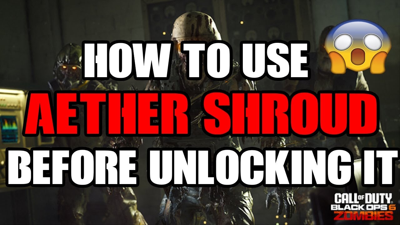 *MUST WATCH* HOW TO USE AETHER SHROUD BEFORE UNLOCKING IT GLITCH ...