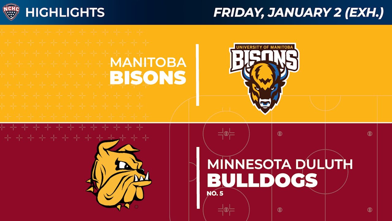 1/2/26 - Manitoba at Minnesota Duluth Highlights - YouTube
