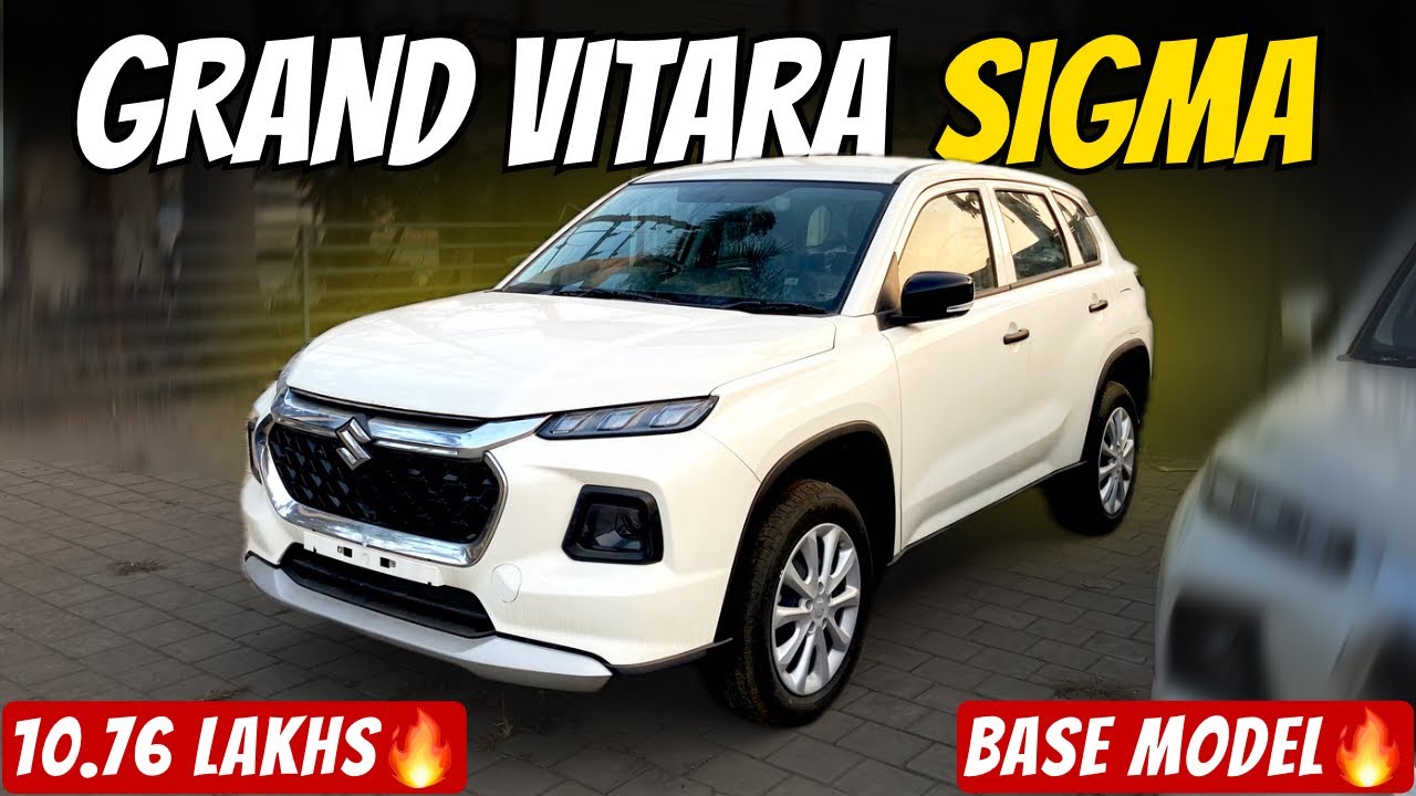 2026 Grand Vitara BASE MODEL | Grand Vitara SIGMA Full Review - YouTube