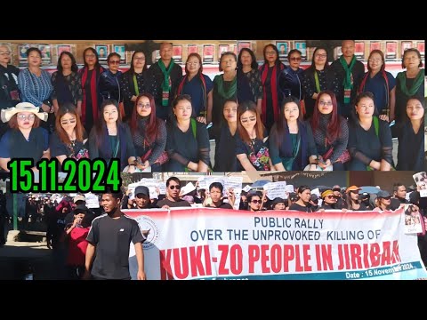Public Rally over the unprovoke killing of Kuki-Zo People in Jiribam ...