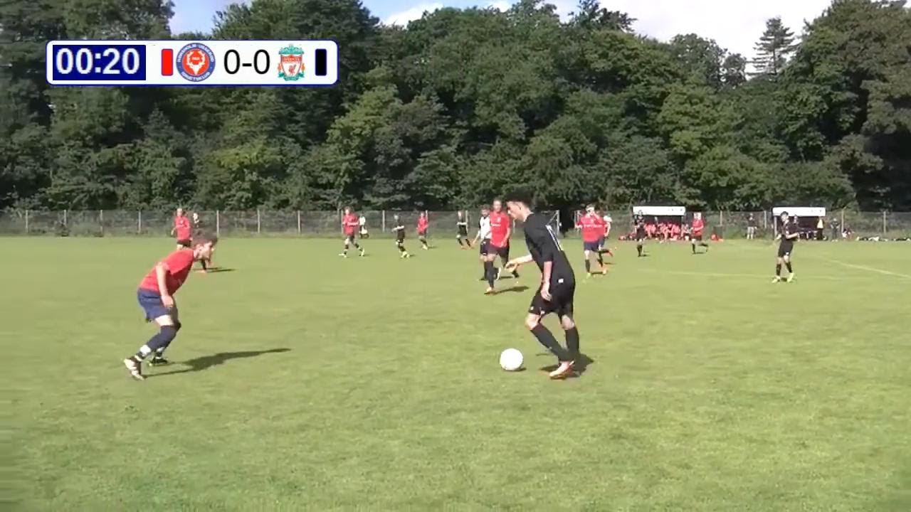 Curtis Jones vs HUI Fodbold U15 Tournament (14/08/2016) - YouTube