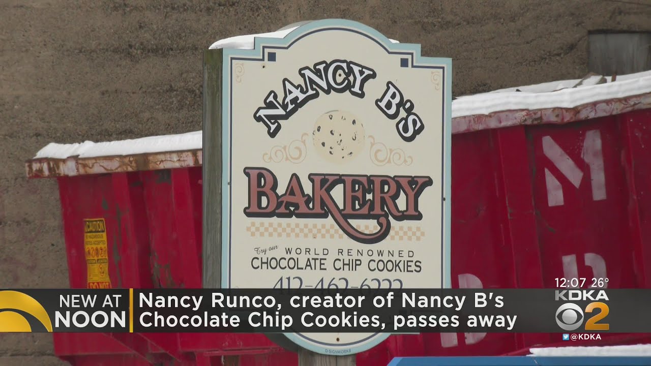 Creator Of Nancy B's Famous Chocolate Chip Cookies Dies - YouTube