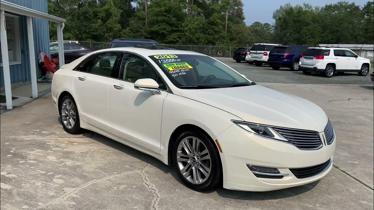 Very clean 2013 Lincoln MKZ 2.0h For sale by dealer in North Carolina - YouTube
