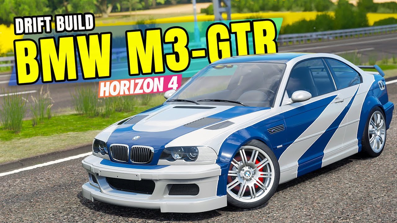 2002 BMW M3-GTR - FORZA HORIZON 4 (S1 900) Drift Tuning Guide ...