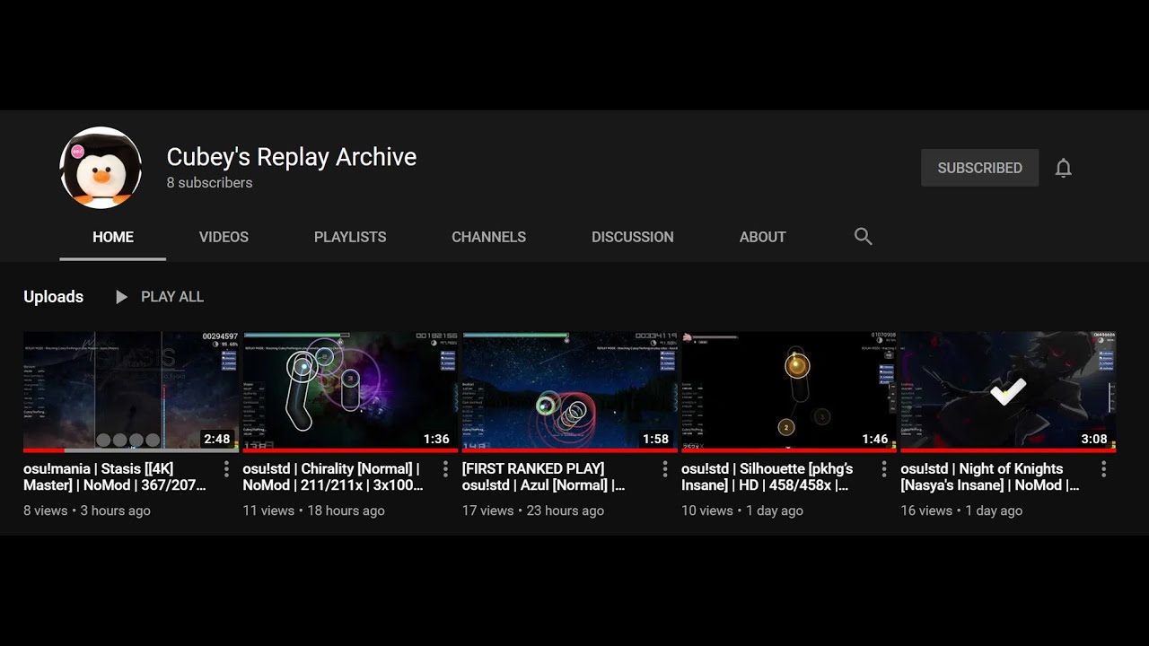 replay channel announcement - YouTube
