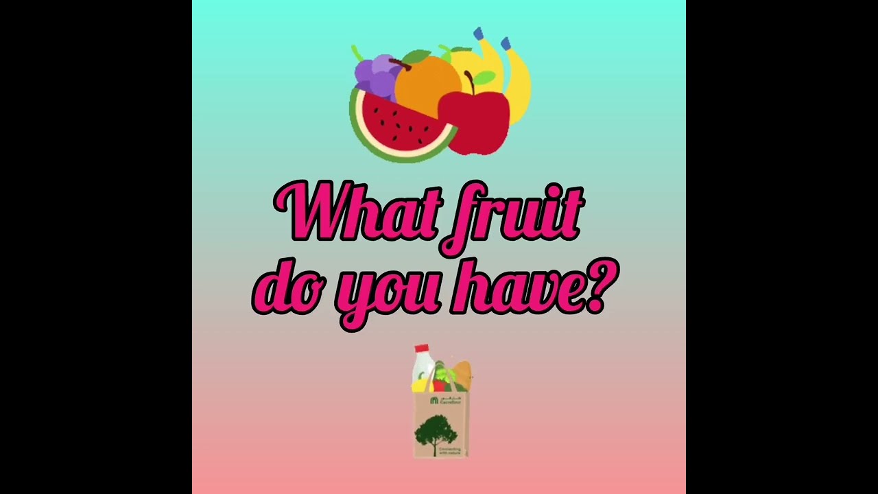 What Fruit Do You Have YouTube What Fruit Do You Have YouTube