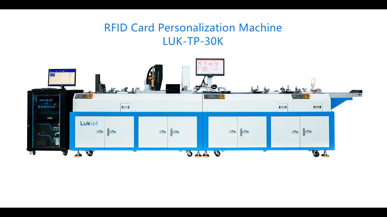 RFID Card/ Label Personalization Machine - YouTube