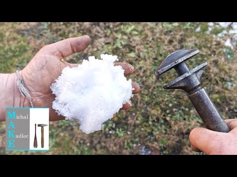 DIY Snow maker build - make snow at home - YouTube