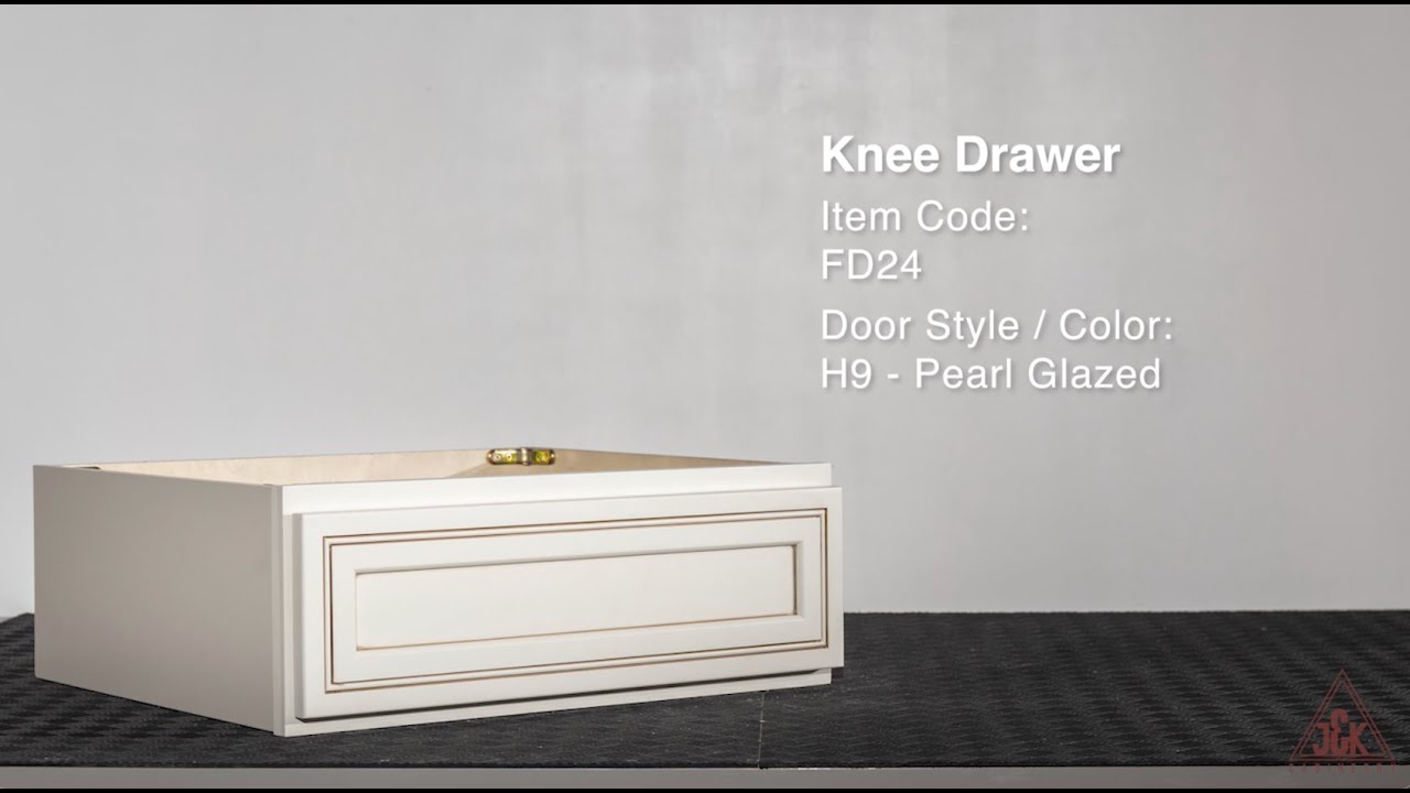J&K Cabinetry _ Knee Drawer _ FD24 - YouTube