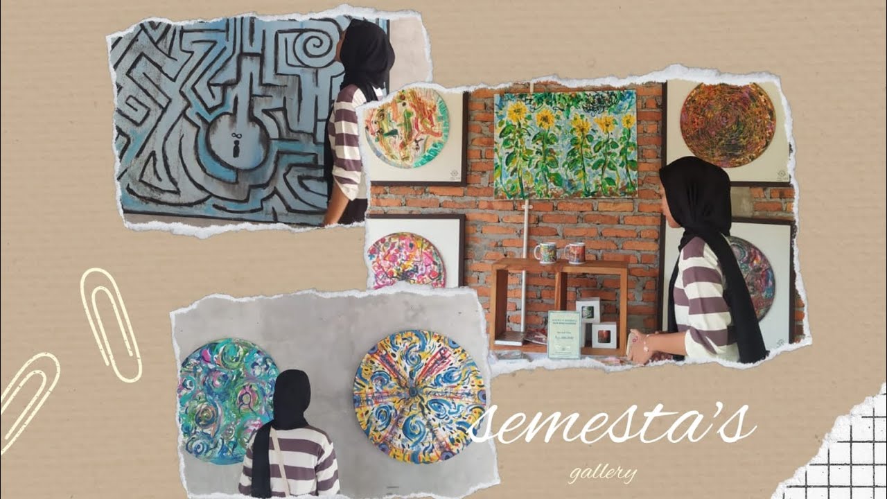 SEMESTA'S GALLERY#tugasdm#pariwisata - YouTube
