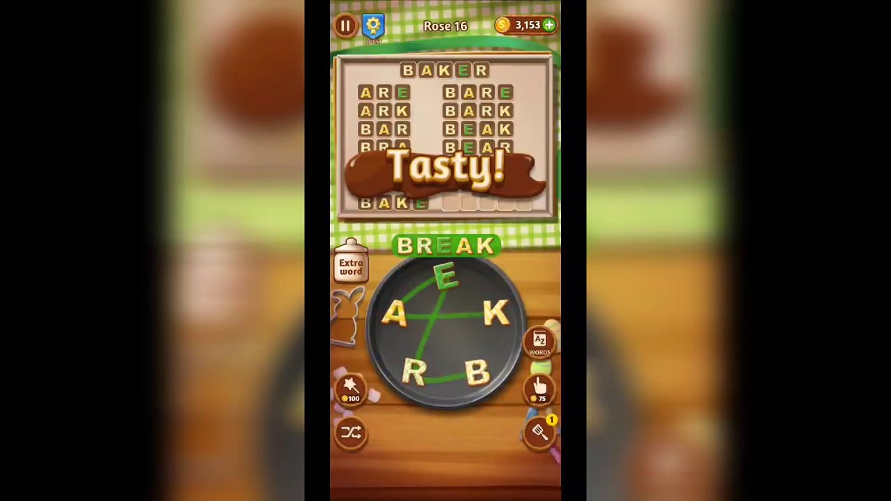 Word Cookies Rose Level 16 Solved - YouTube