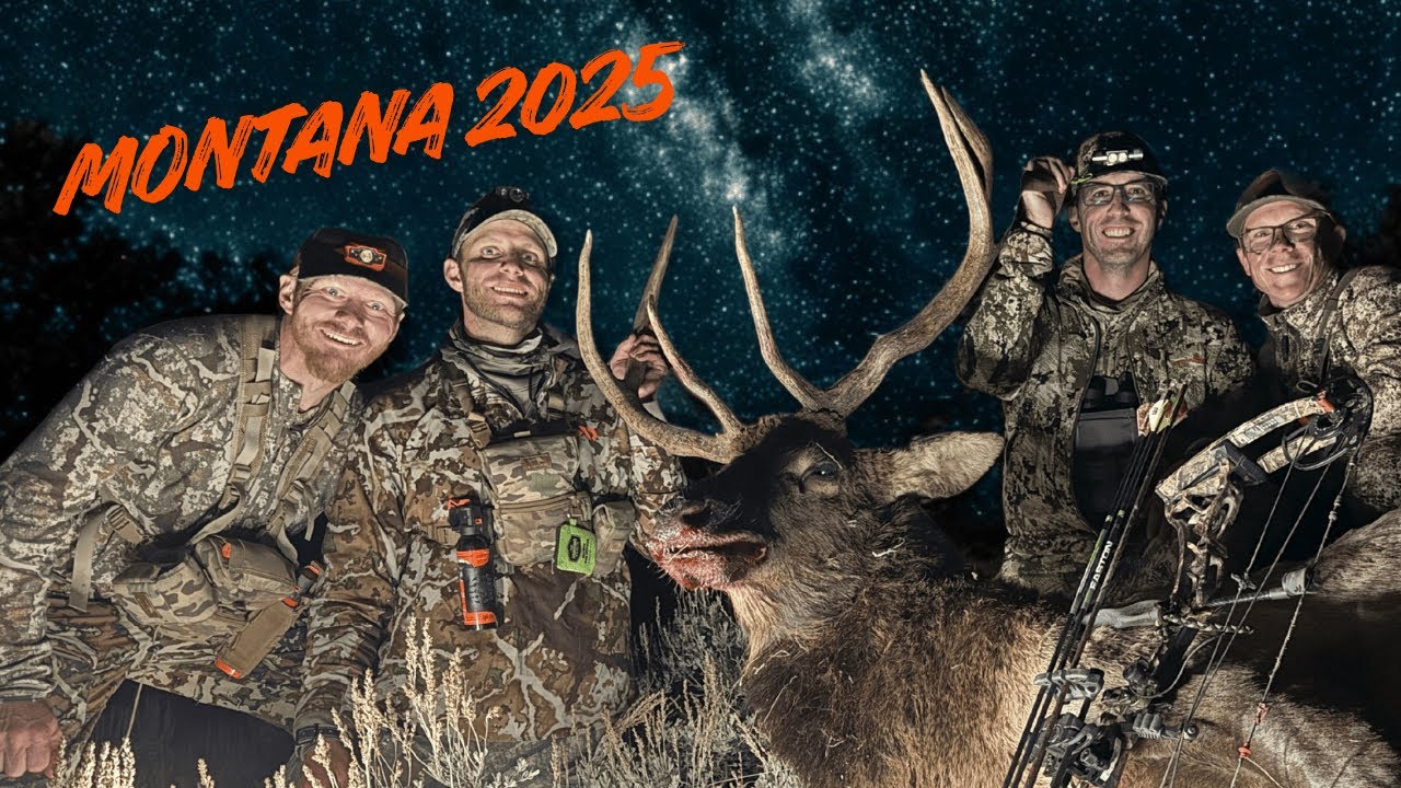 FIRST ARCHERY ELK FOR MY BROTHER| Montana 2025 Elk Hunt + Dad’s 90s ...