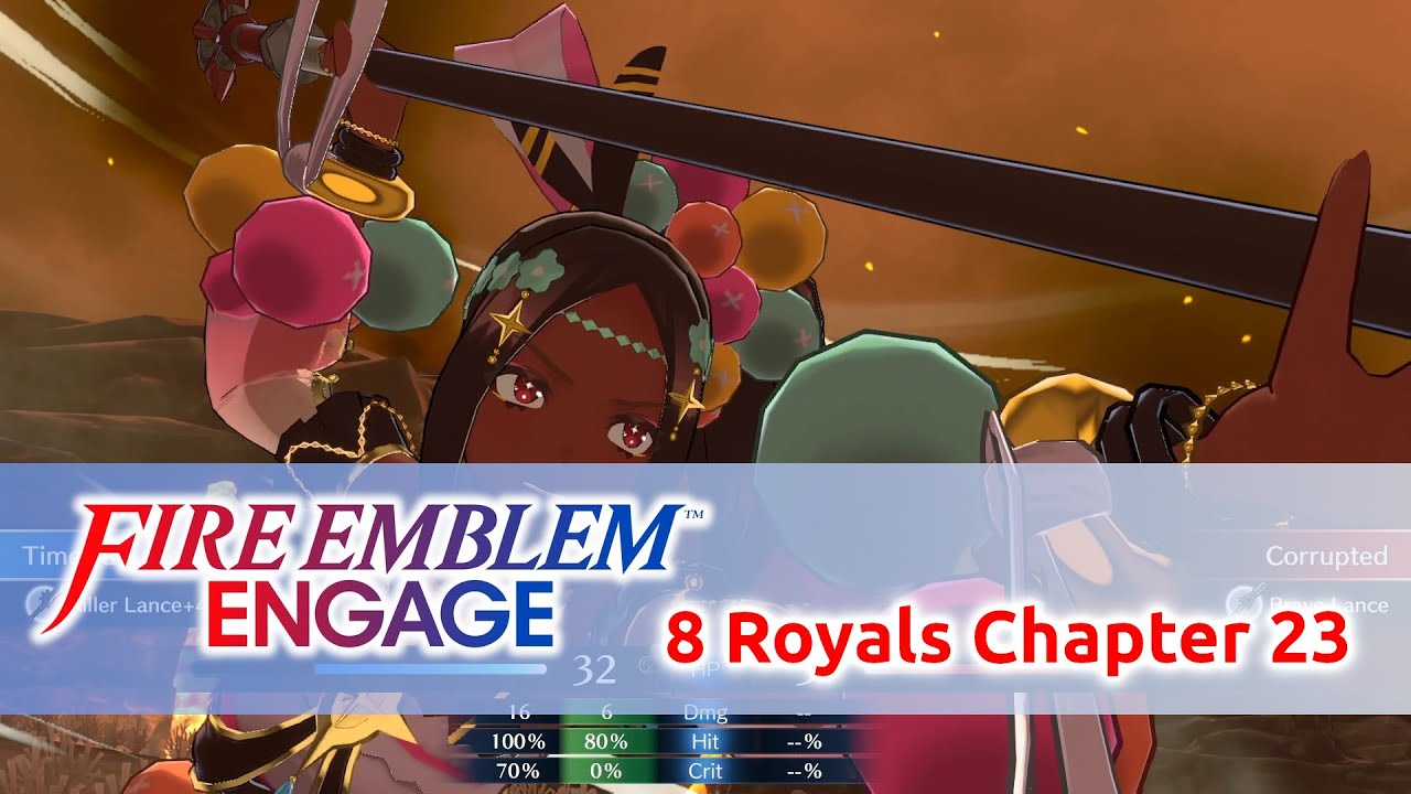 [FE Engage]8 Royals only Playthrough - Chapter 23 - YouTube