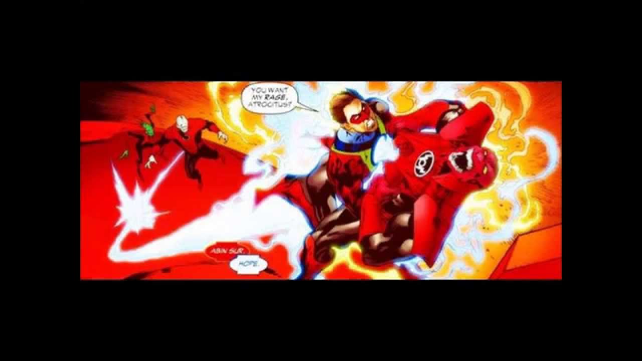 Hal Jordan Red Lantern Corps Member!!! - YouTube