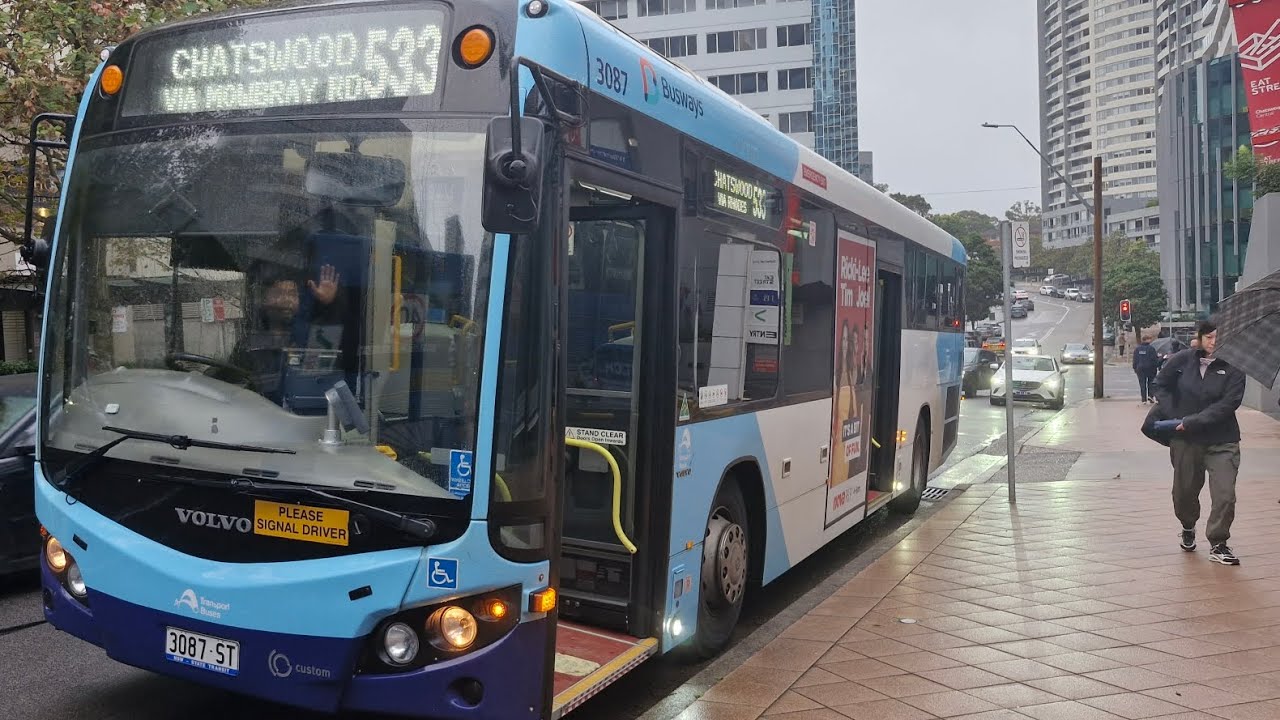 Vlog 357: Busways North West- Route 533 Sydney Olympic Park Station to ...