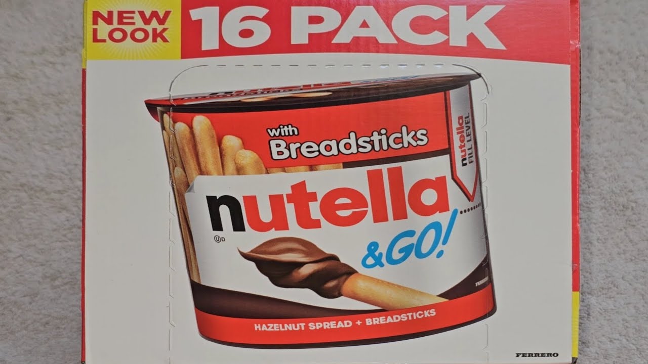 Costco Sale Item Review Ferrero Nutella & Go! Hazelnut Spread with ...