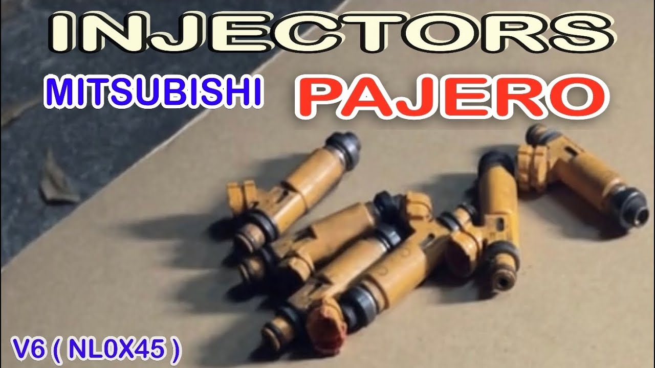DIAGNOSED AND REPLACED INJECTORS MITSUBISHI PAJERO - YouTube
