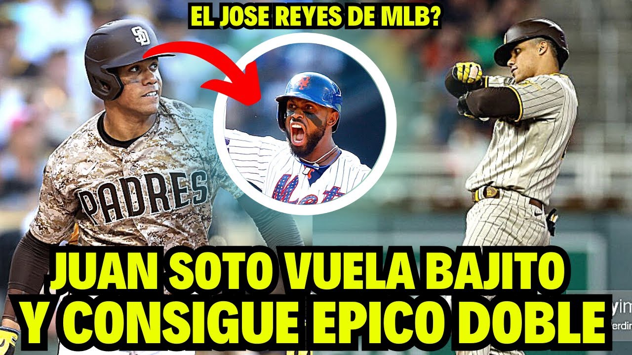 Juan Soto Convierte Un Batazo En Epico Doblete En MLB🔥 MIREN ESTO - YouTube