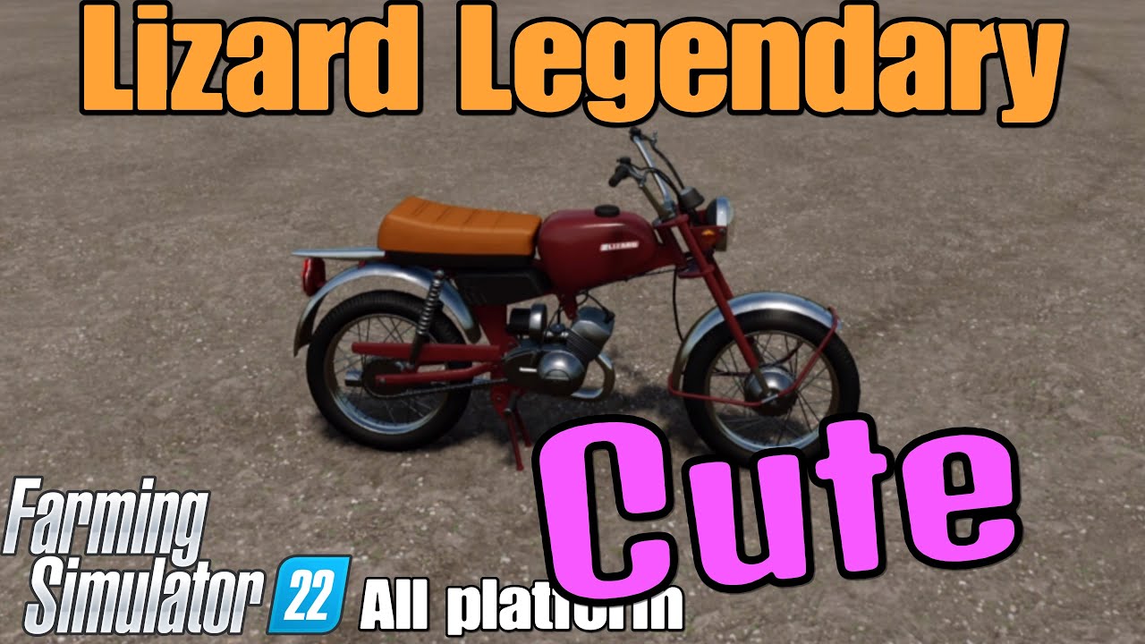 Lizard Legendary / FS22 mod test for all platforms - YouTube