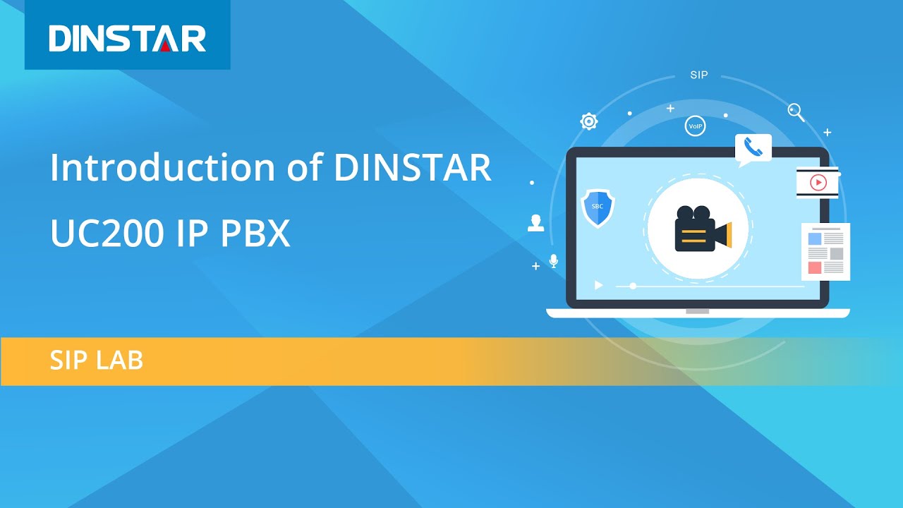 DINSTAR UC200 IP PBX for SMEs - YouTube
